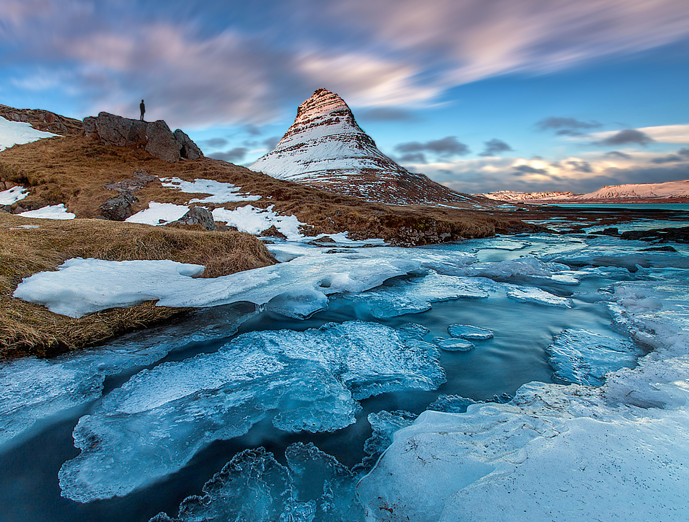 Nascer do Sol Frio Foto & Bild | landschaft, blue, winter Bilder auf ...