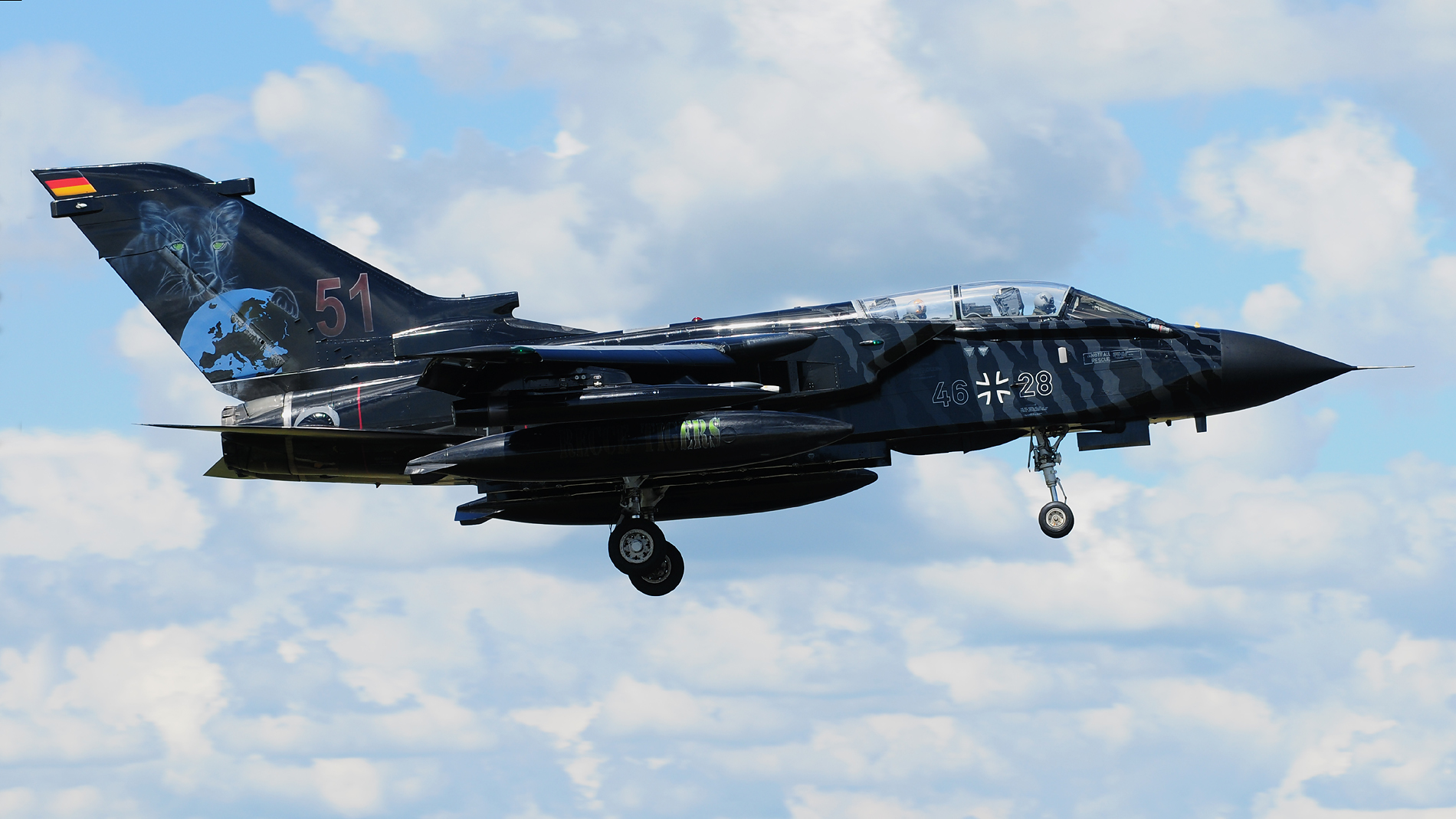 Nato Tiger Meet Tornado 46+28 Foto & Bild | luftfahrt, militärfliegerei ...