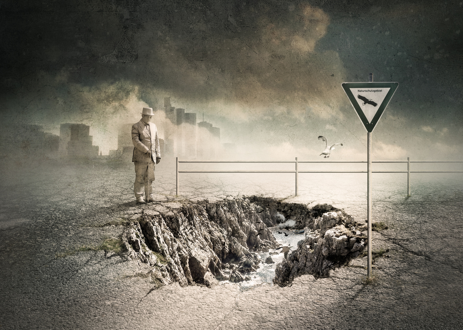 Naturschutzgebiet... Foto & Bild | fotomontage, surreal, natur Bilder auf fotocommunity