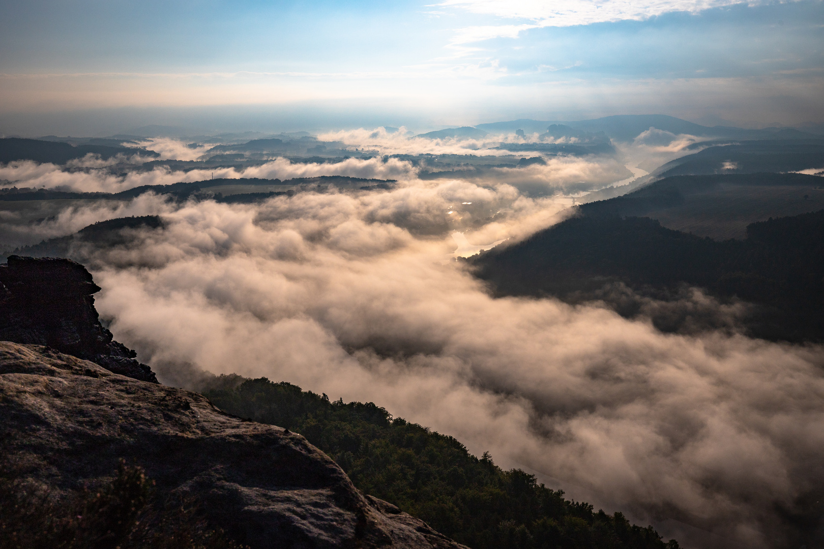 Nebel Foto & Bild | deutschland, europe, sachsen Bilder auf fotocommunity