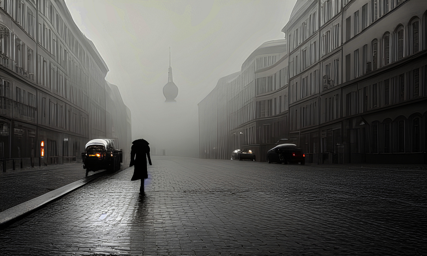 Nebel in der Stadt Foto & Bild | digiart, montagen, ki-generierte ...