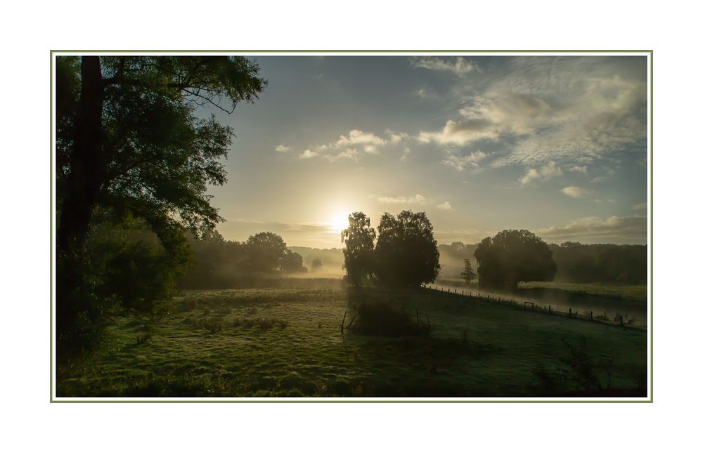 Neblig... Foto & Bild | landschaft, bach, fluss & see, flüsse und ...