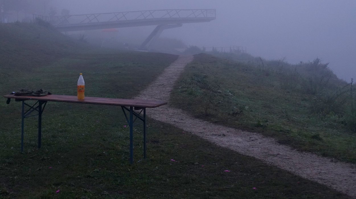 Neblig wie eine Flasche schwach Foto & Bild | landschaften, nebel ...