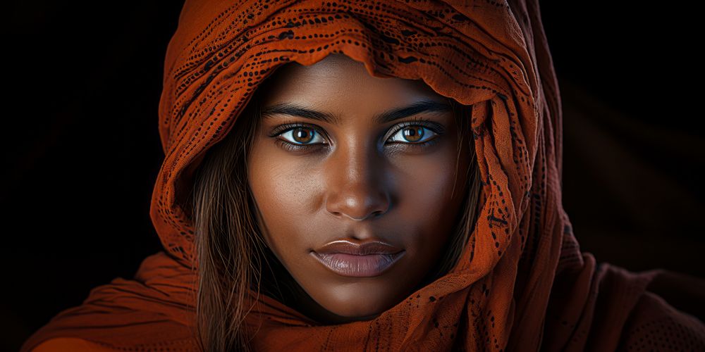 Nein, KEIN Afghan Girl - Wüstenschönheit Foto & Bild | ki-generierte bilder, ki - montagen ...