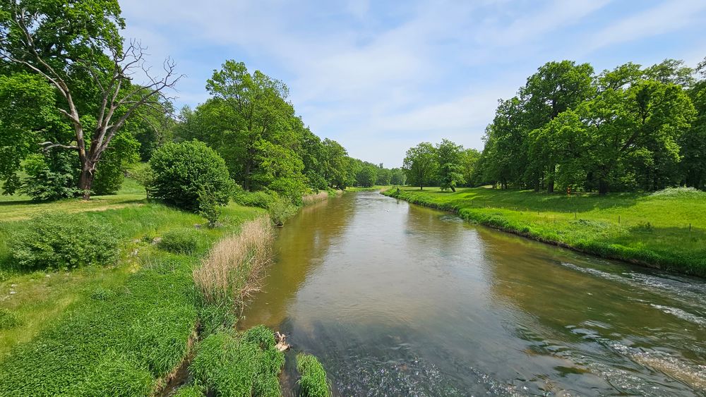 Neiße - Grenzfluss zwischen Deutschland und Polen Foto & Bild ...