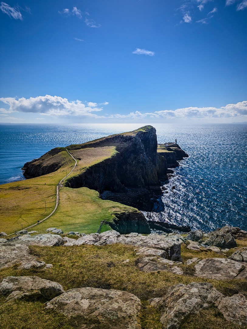 Neist Point, Leuchtturm, Isle of Skye, Schottland Foto & Bild ...