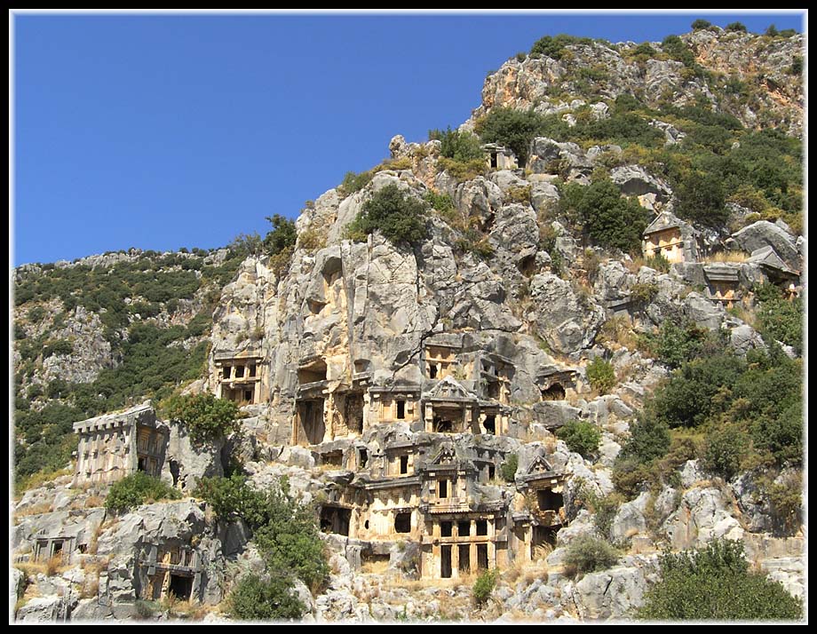 Nekropole von Myra Foto & Bild | europe, turkey, world Bilder auf ...