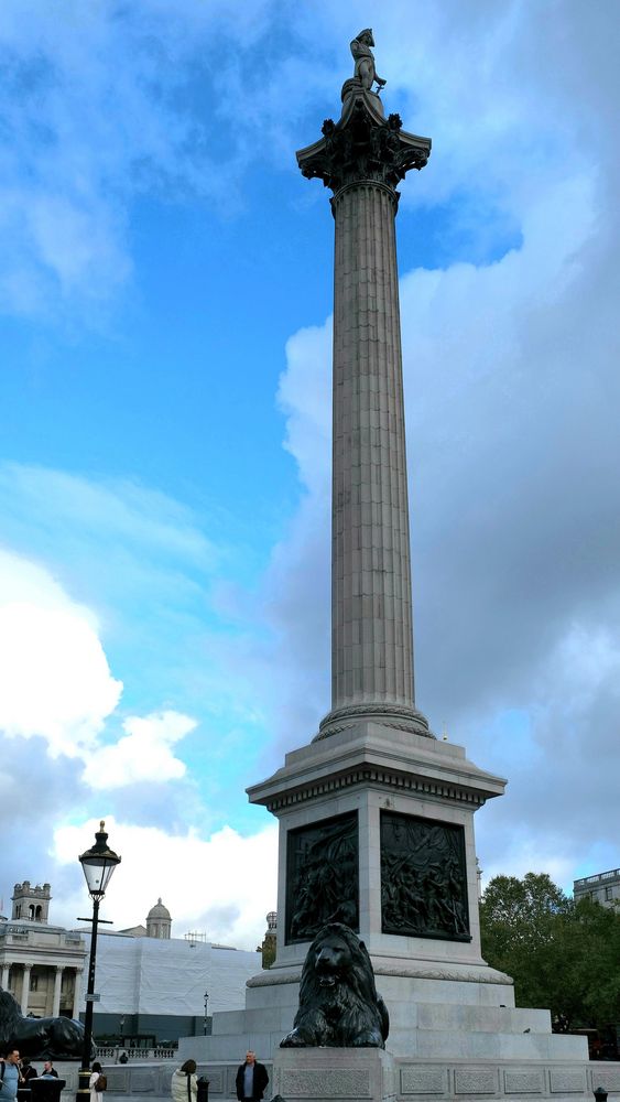 Nelson`s Column am Trafalgar Square Foto & Bild | london, world ...