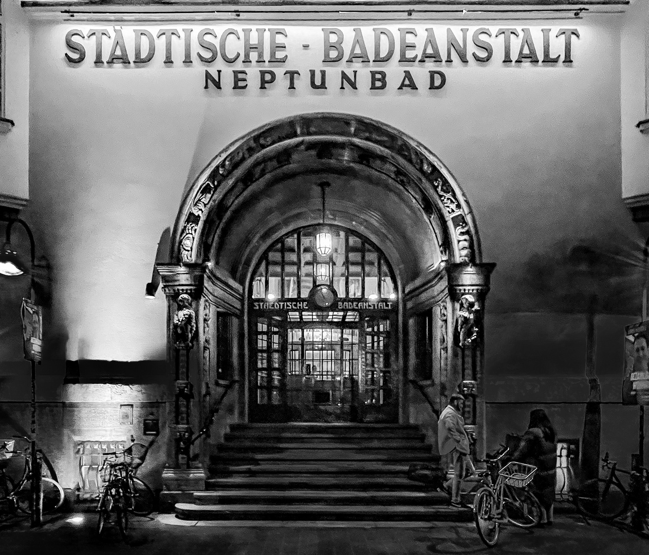 Neptunbad Foto & Bild | architektur, deutschland, europe Bilder auf ...