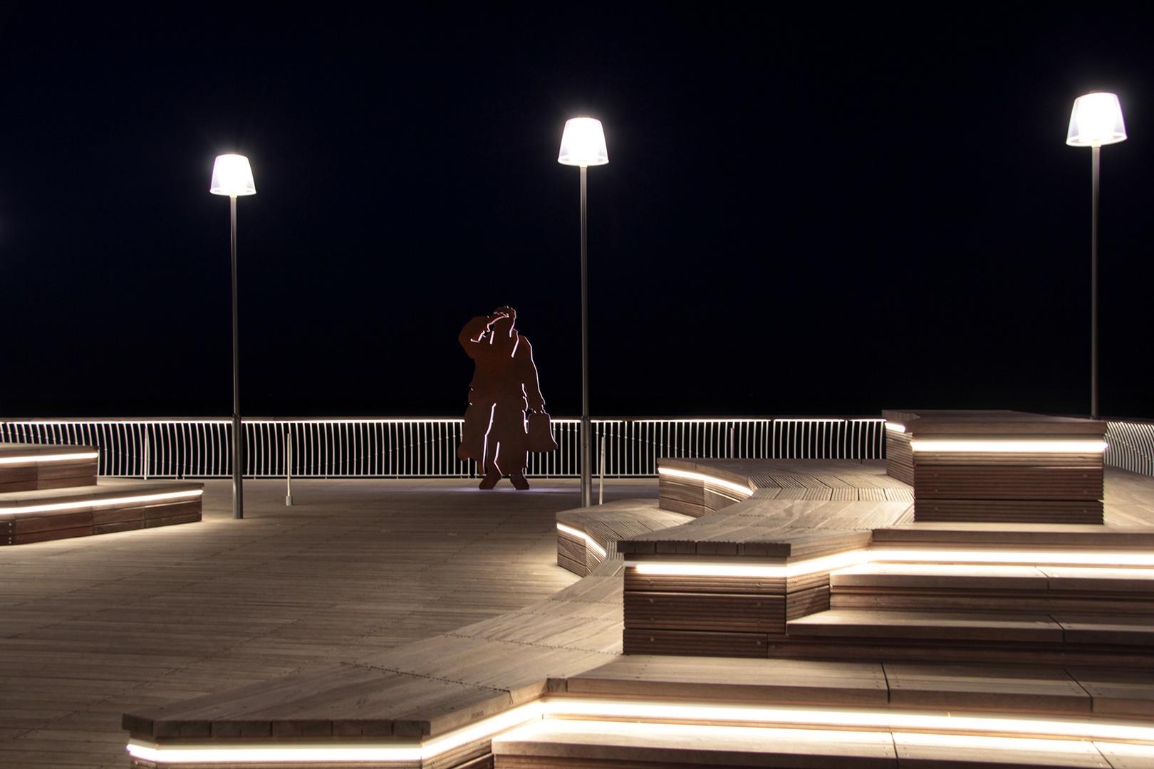 Neue Seebrücke in Koserow Foto & Bild | ostsee, architektur ...