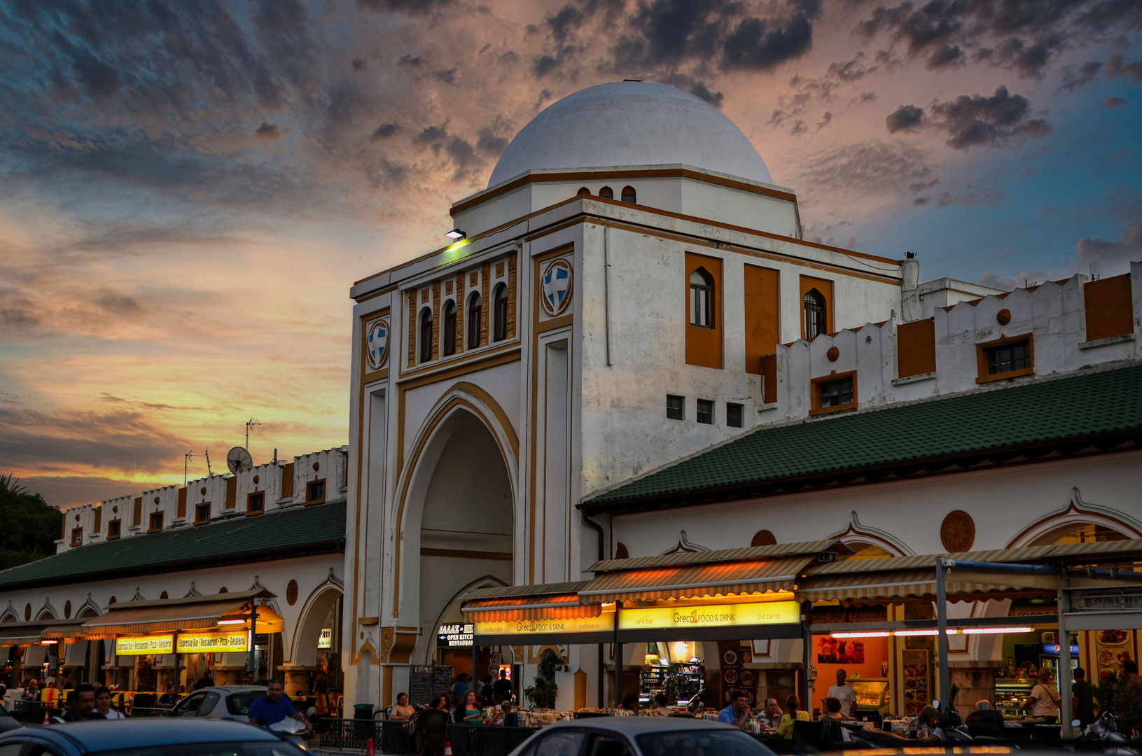 Neuer Markt Rhodos Foto & Bild | architektur, europe, greece Bilder auf ...