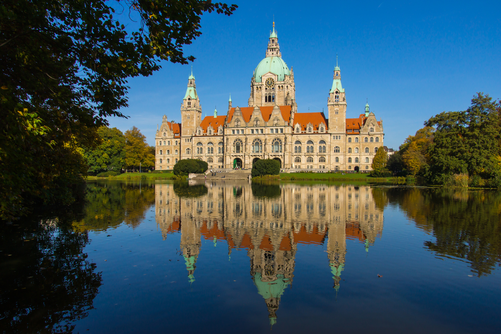Neues Rathaus - Hannover Foto & Bild | architektur, stadtlandschaft ...