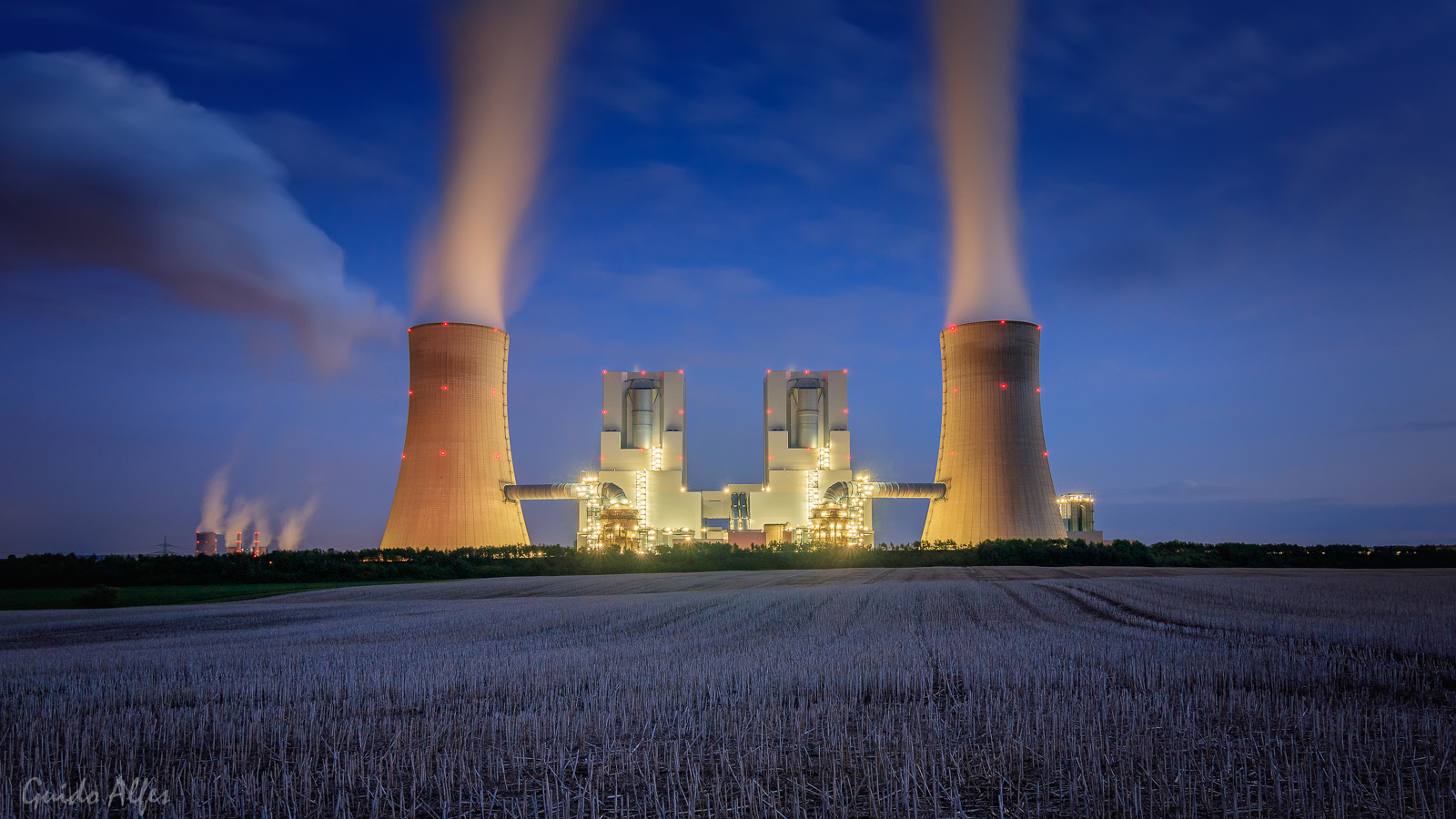 Neurath II Foto & Bild | canon, blau, braunkohle Bilder auf fotocommunity