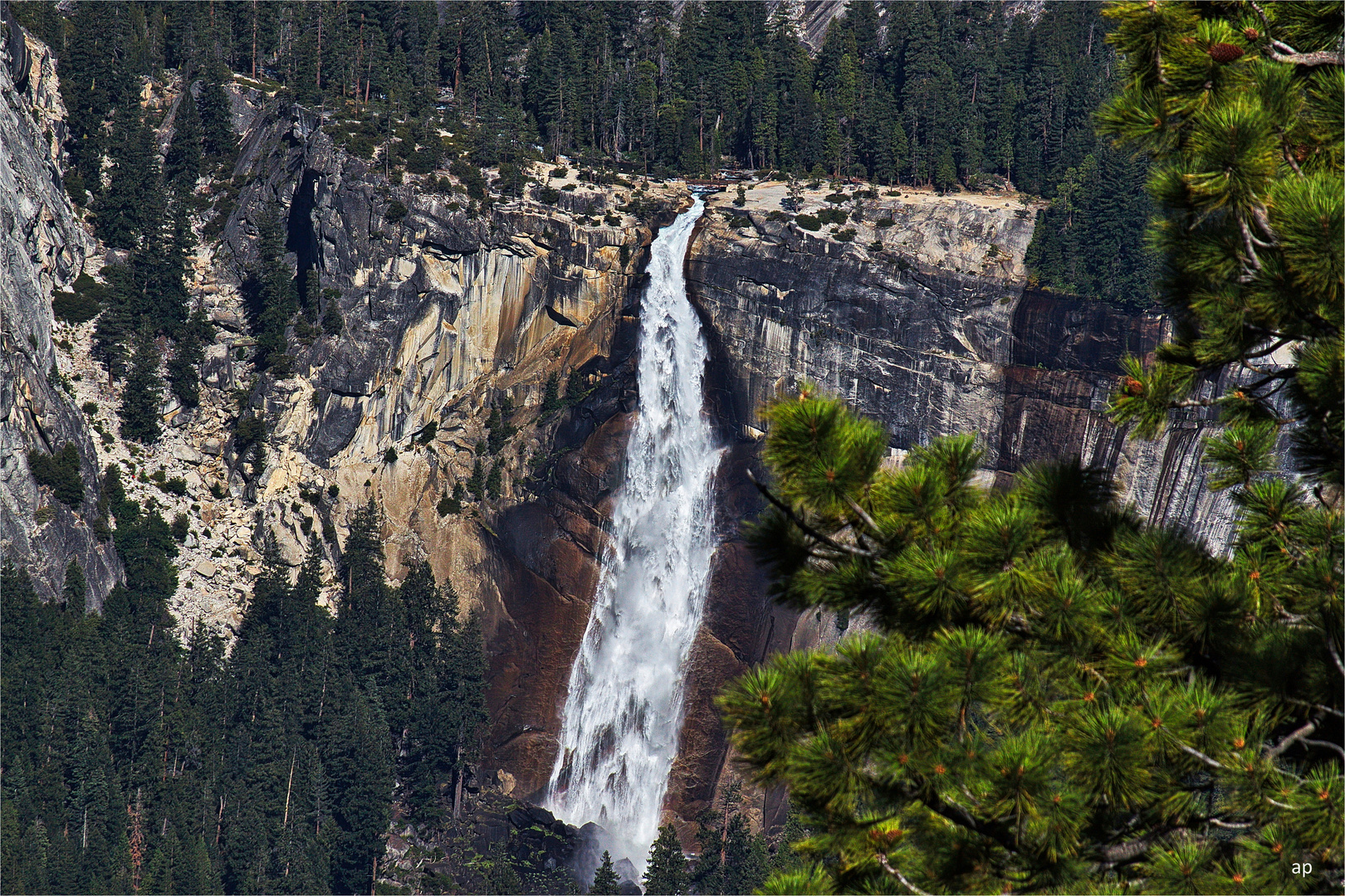 Nevada Fall Foto & Bild | north america, abstraktes, united states ...