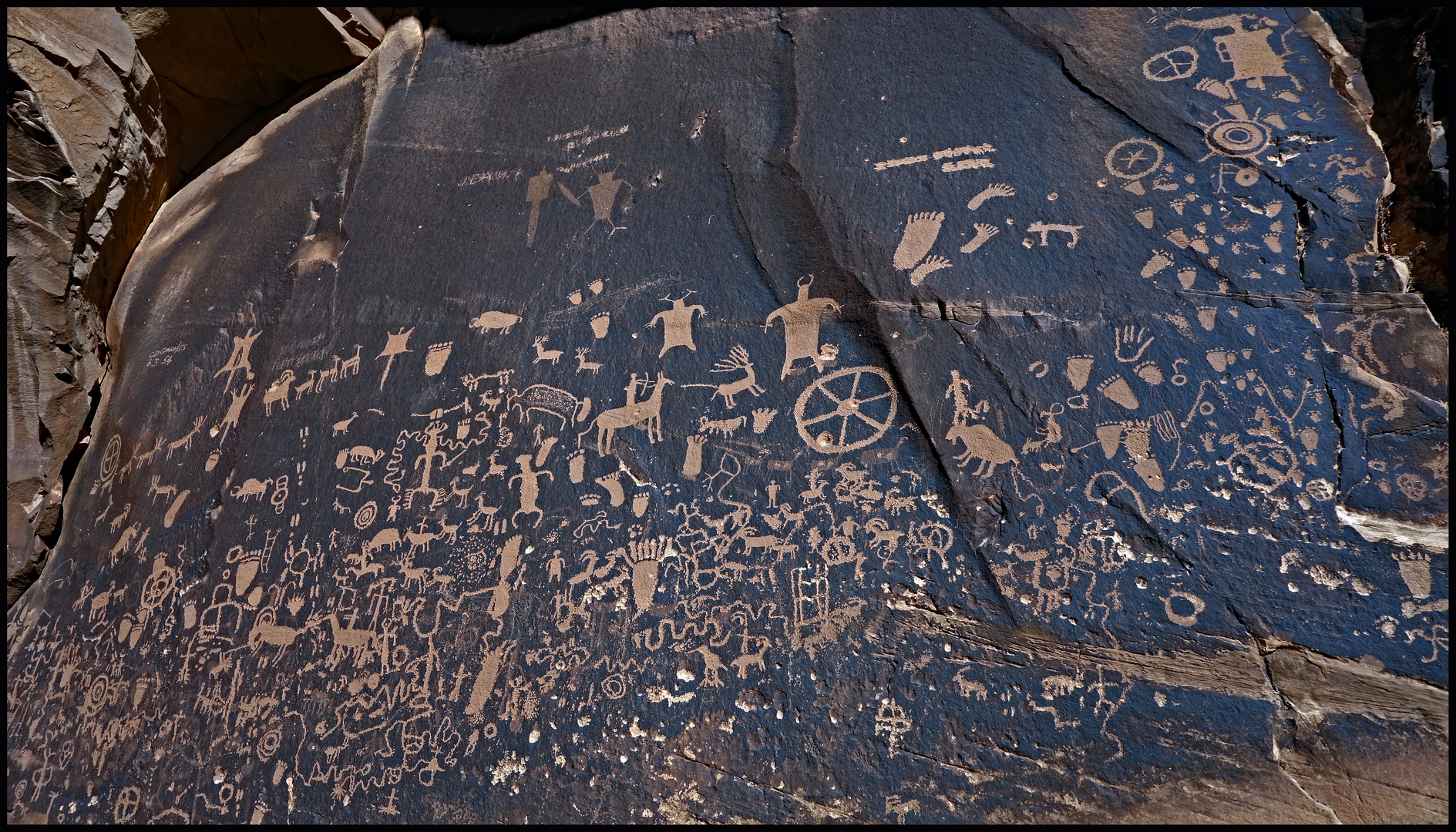 Newspaper Rock Foto & Bild | usa, world, spezial Bilder auf fotocommunity