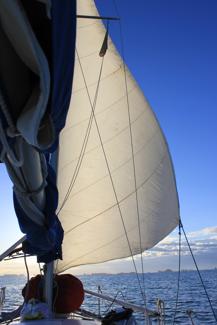 "Nicht der Wind, sondern das Segel bestimmt die Richtung." Foto & Bild ...