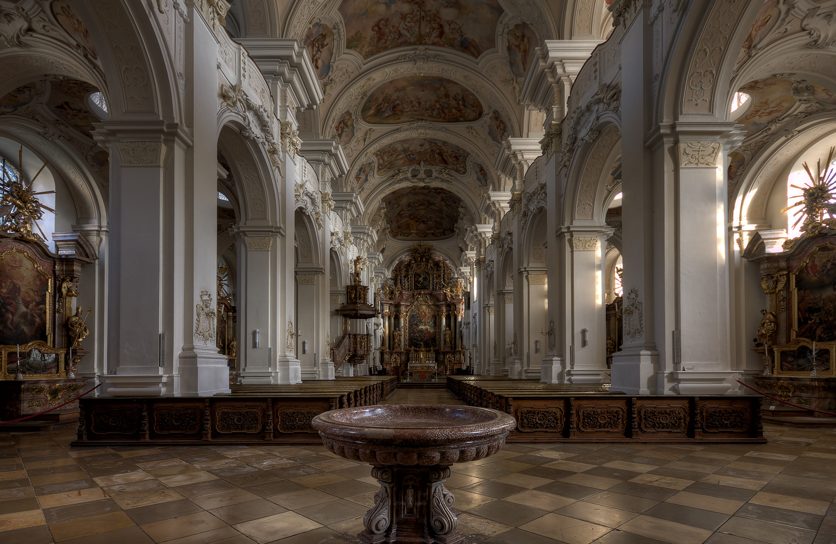 Niederalteich-Basilika St. Mauritius. Foto & Bild | architektur, sakralbauten, innenansichten ...