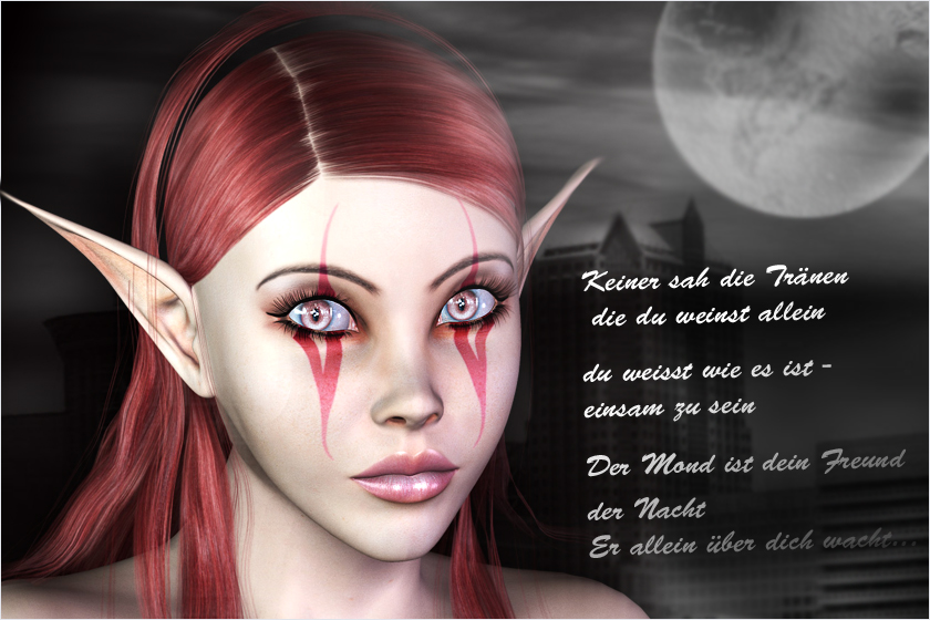 NightElf Foto & Bild | fotomontage, fantasy mystery, digiart Bilder auf fotocommunity