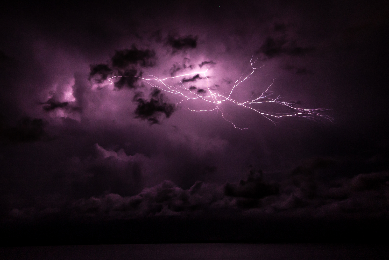 Nightstorm, seen from Bicentennial Park, Darwin, Northern Territory ...