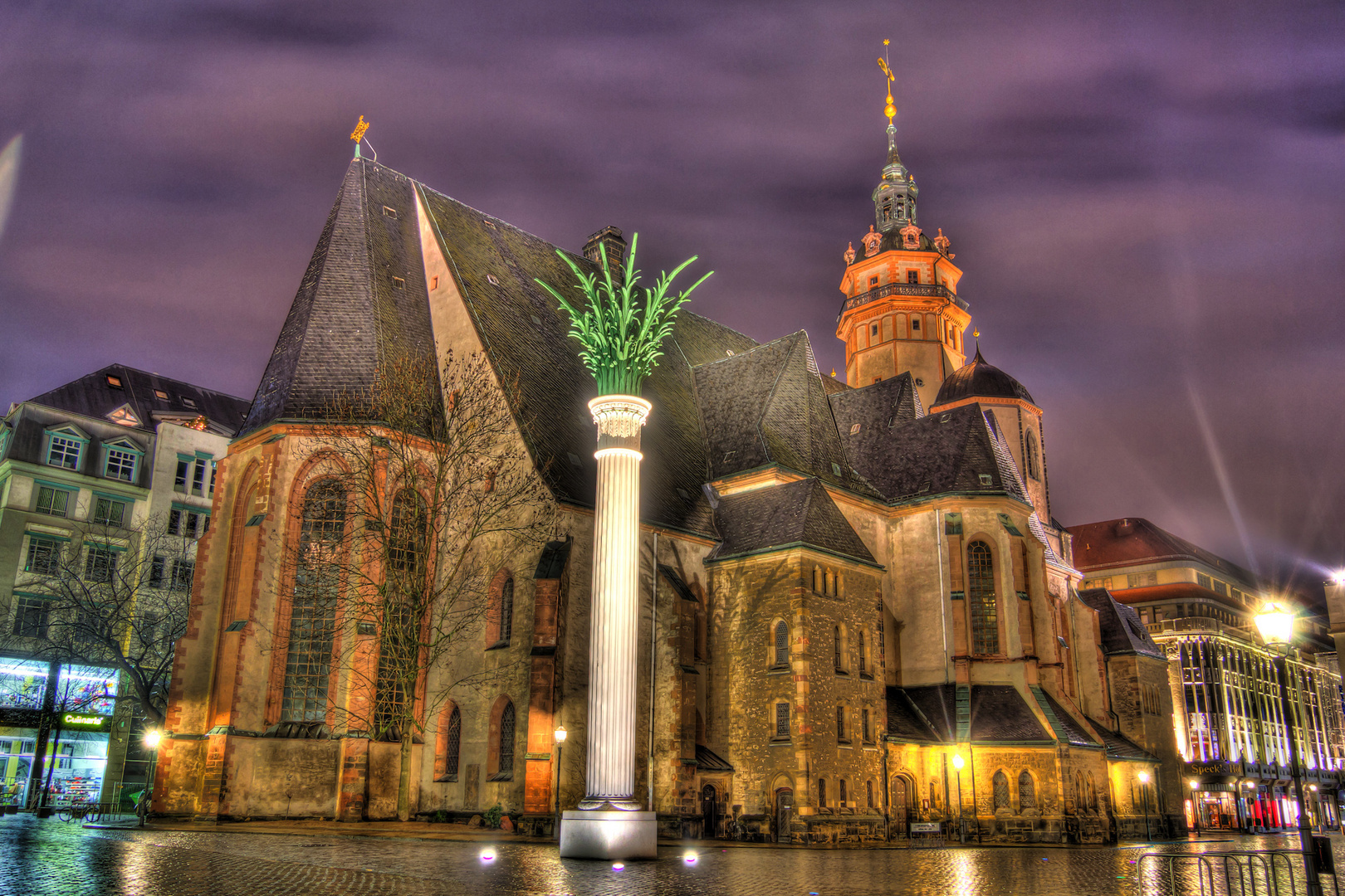Nikolaikirche Leipzig Foto & Bild | architektur, stadtlandschaft ...
