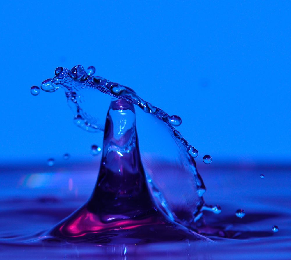 Noch ein Tropfen Foto & Bild | experimente, wasser, tropfen Bilder auf ...