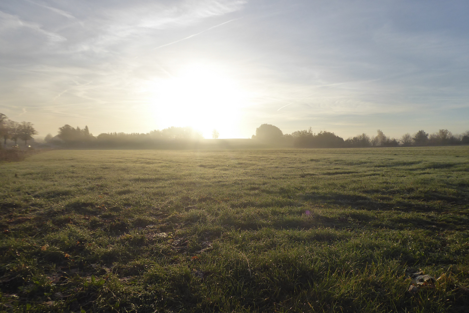 noch ganz leicht neblig Foto & Bild | landschaft, sonnenaufgänge, Äcker ...