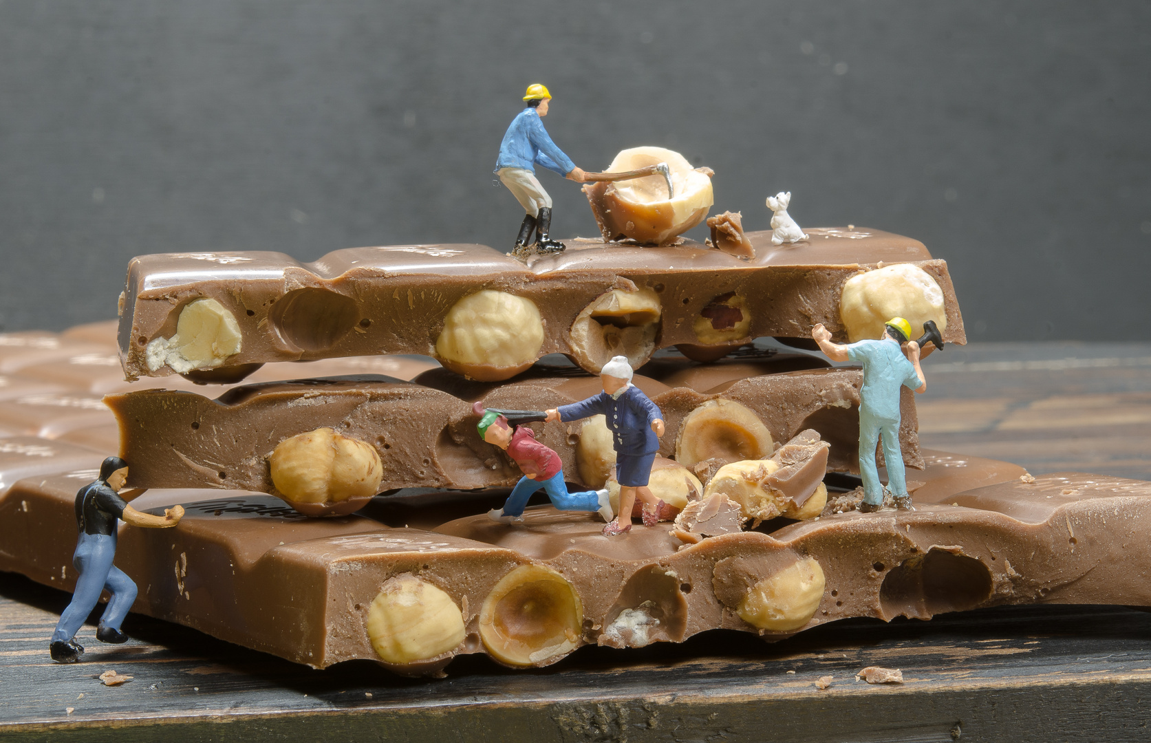 Noch wird gearbeitet... Foto & Bild | food, spezial, schokolade Bilder ...