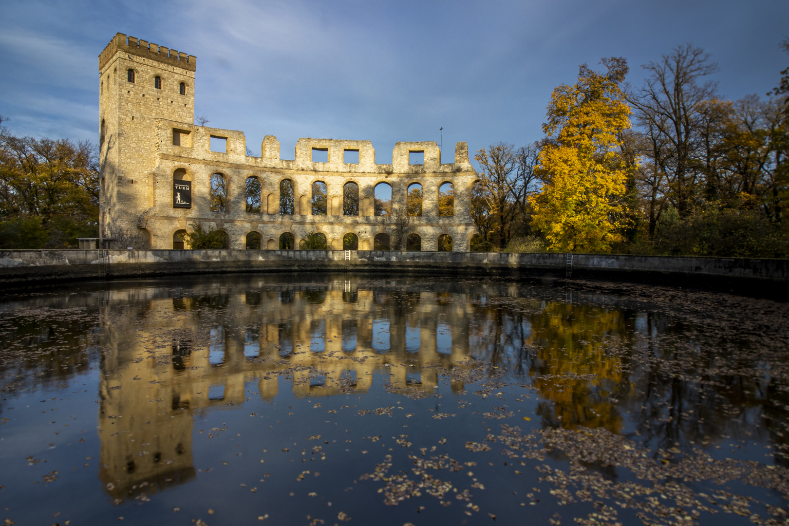 Normannischer Turm auf dem Ruinenberg Potsdam Foto & Bild | wasser ...