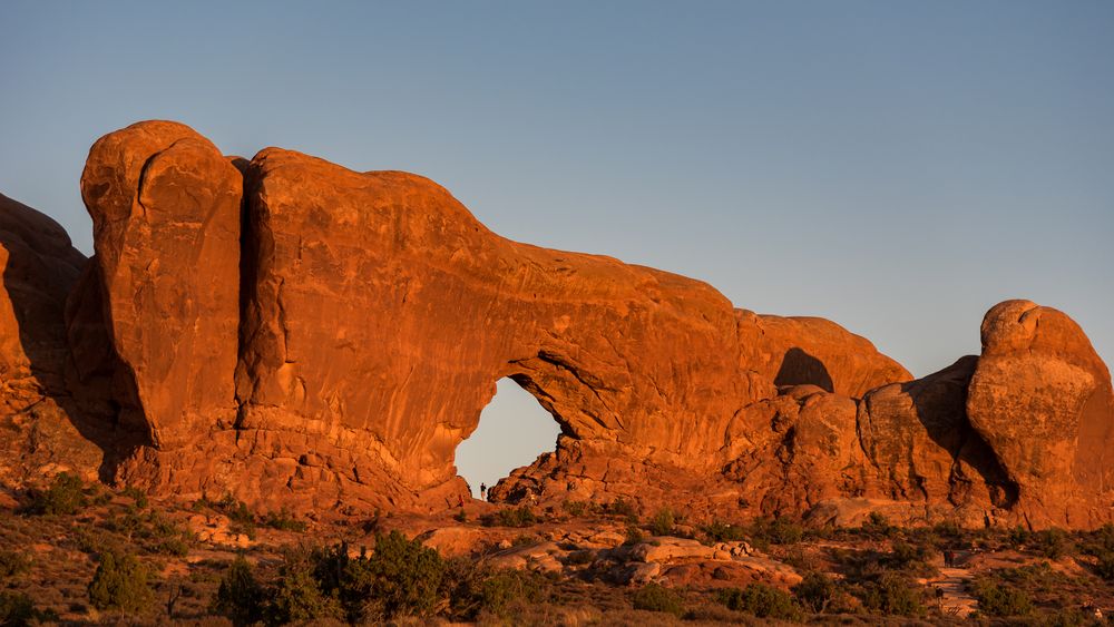 North Window Arch (Arches Nationalpark) Foto & Bild | north america ...