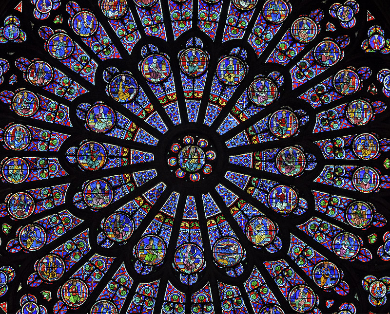 Notre Dame: Rosette Foto & Bild | europe, france, paris Bilder auf ...