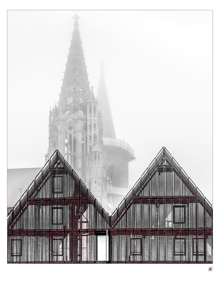 Novembernebel in Ulm Foto & Bild | ulm, fine art, nebel Bilder auf ...