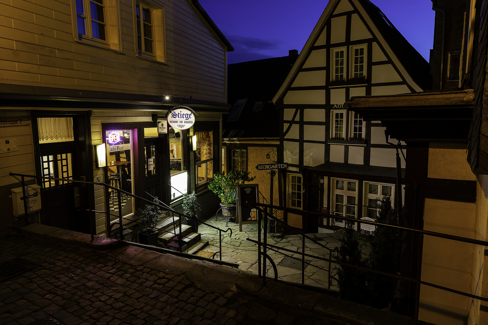 NRW - Essen - Die Stiege Foto & Bild | altstadt, fachwerk, architektur ...