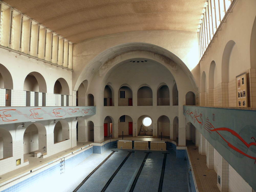 Nürnberg Volksbad Schwimmhalle III Foto & Bild | architektur ...