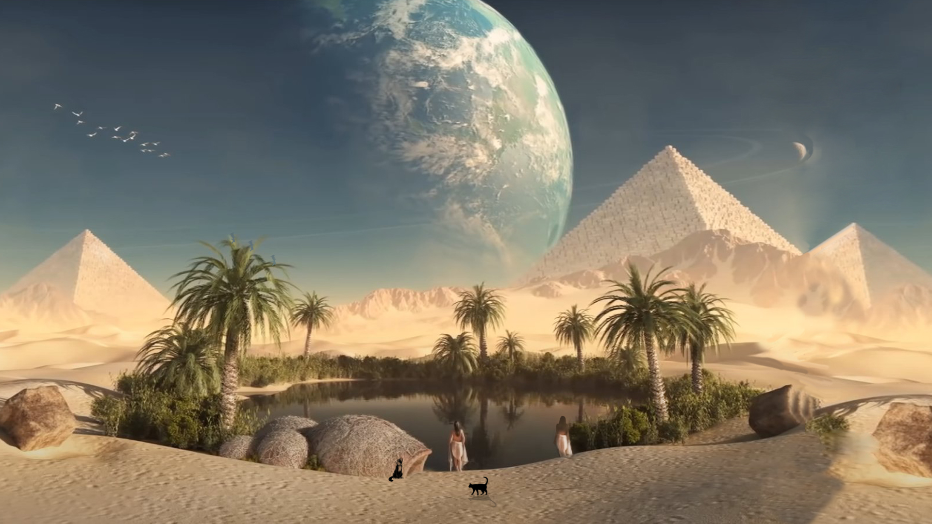 OASE Foto & Bild | fotomontage, landschaften, fantasy mystery Bilder auf fotocommunity