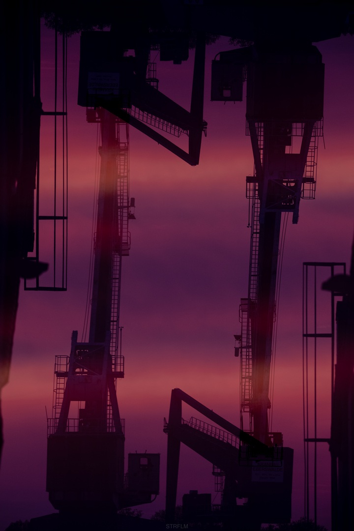 oben_unten Foto & Bild | industrie und technik, sonnenuntergänge ...