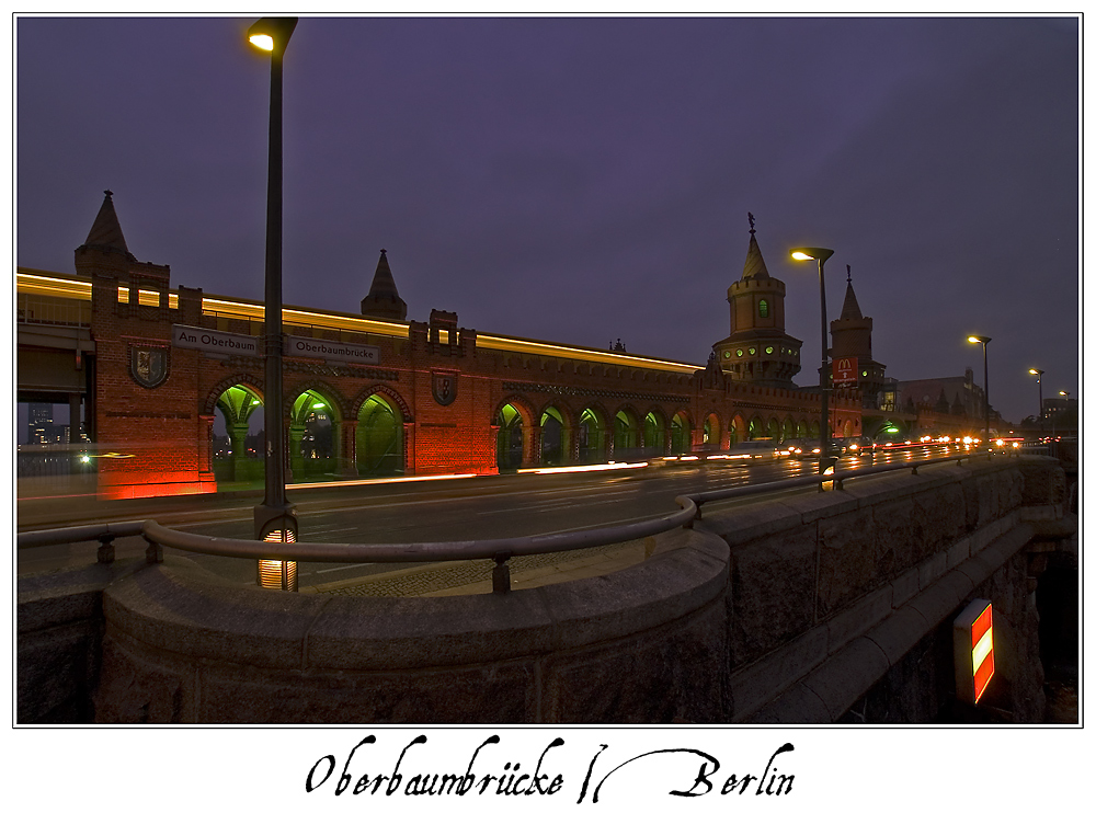 Oberbaumbrücke Foto & Bild | deutschland, europe, berlin Bilder auf ...