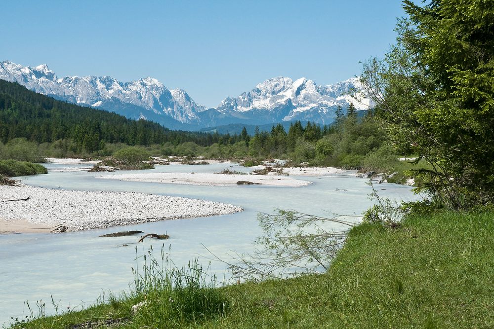 Obere Isar - Bild & Foto von herm040 aus Deutsche Landschaften ...