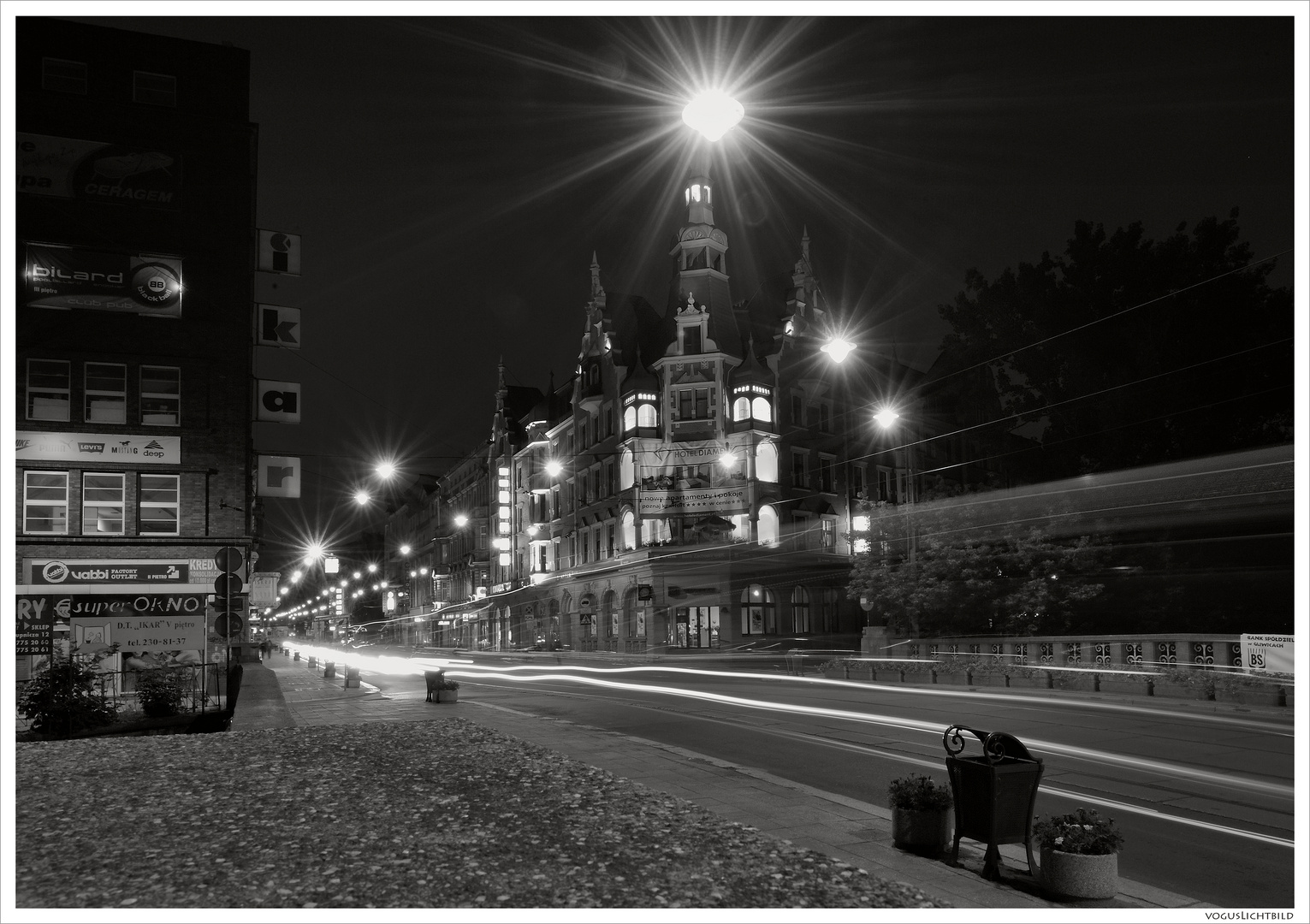 Oberschlesien - Gleiwitz Foto & Bild | brücke, architektur, beleuchtung ...