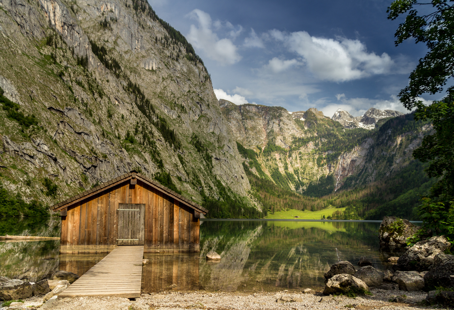 Obersee beim Königssee Foto & Bild | landschaft, bach, fluss & see, see ...