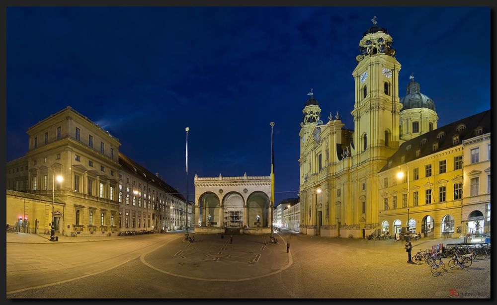 Odeonsplatz - München Foto & Bild | architektur, motive, architektur ...