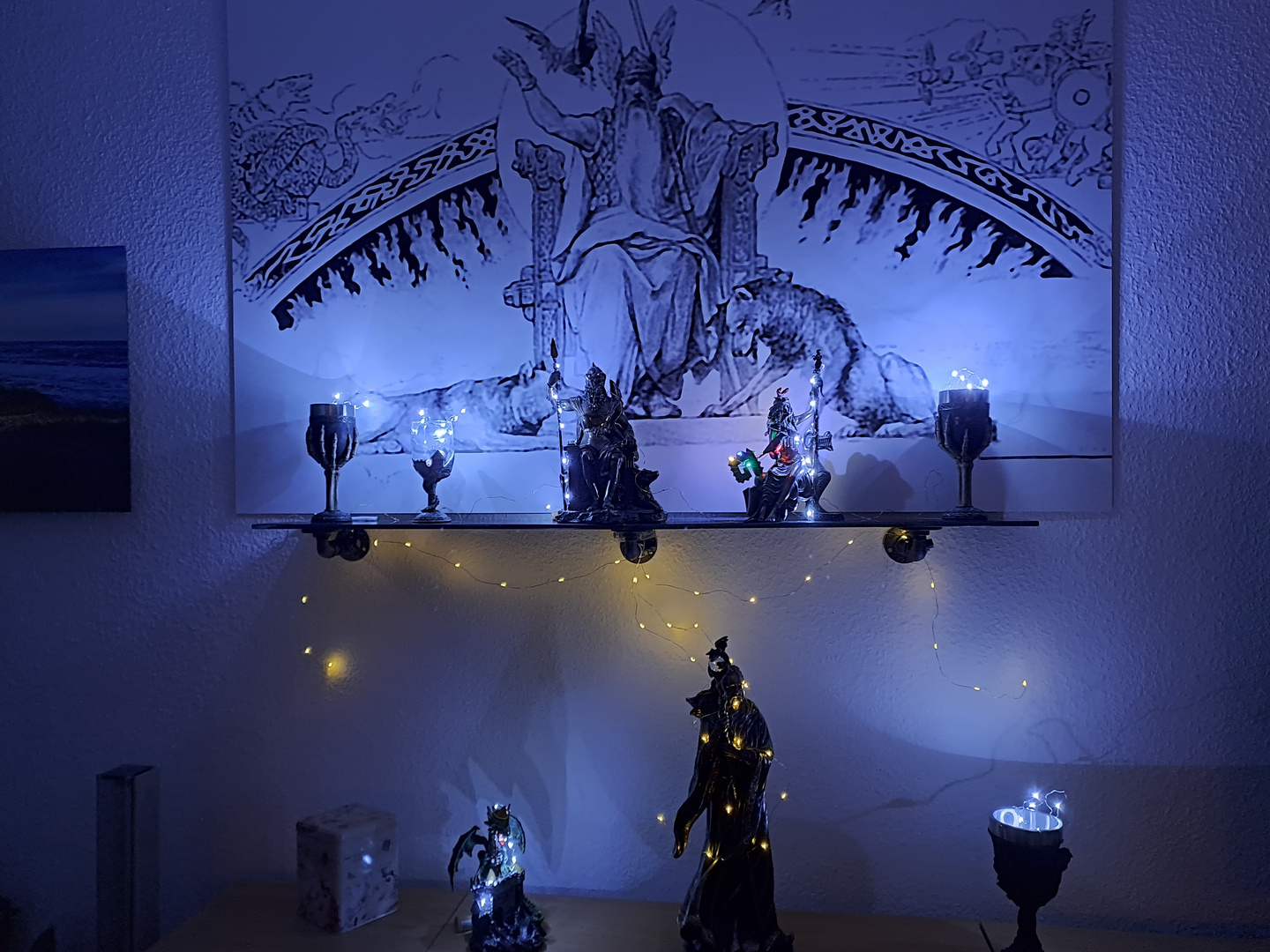 Odin und Merlin Foto & Bild | kunstfotografie & kultur, ritterspiele ...