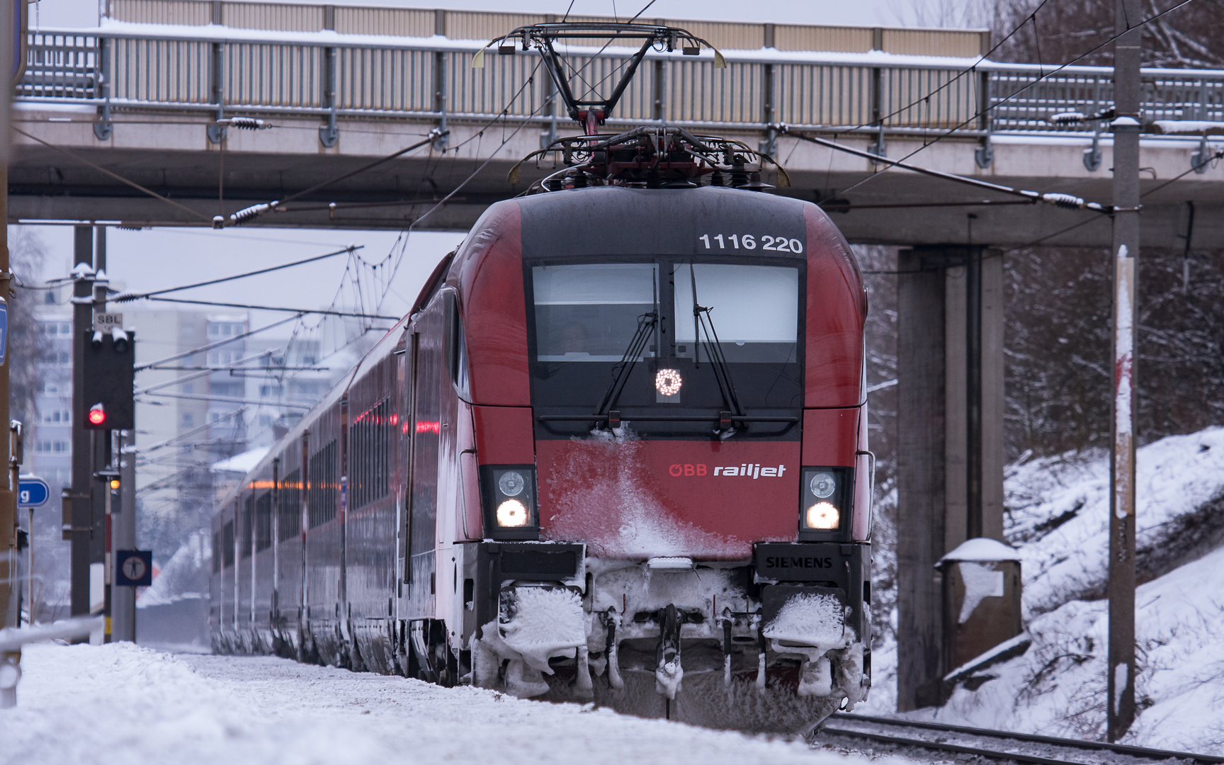 *ÖBB railjet 1116.220* Foto & Bild | winter, österreich, eisenbahn ...