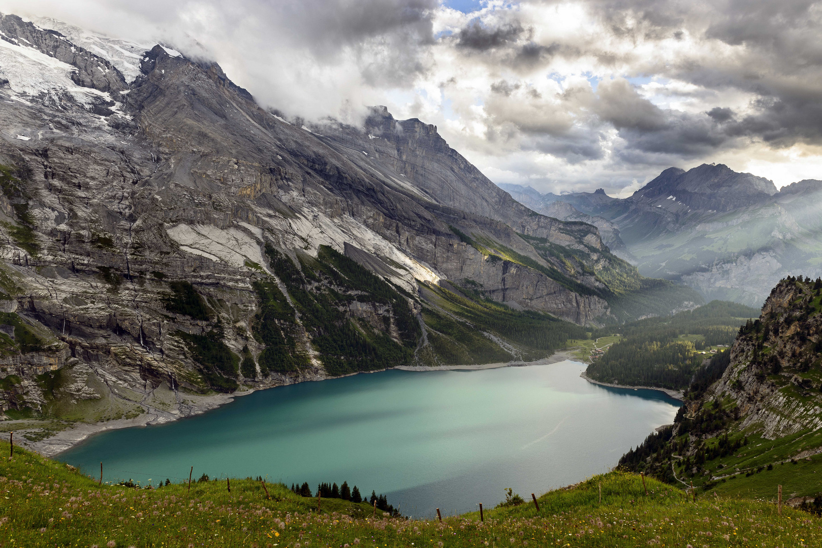 Oeschinensee Foto & Bild | fotos, landschaften, sommer Bilder auf ...