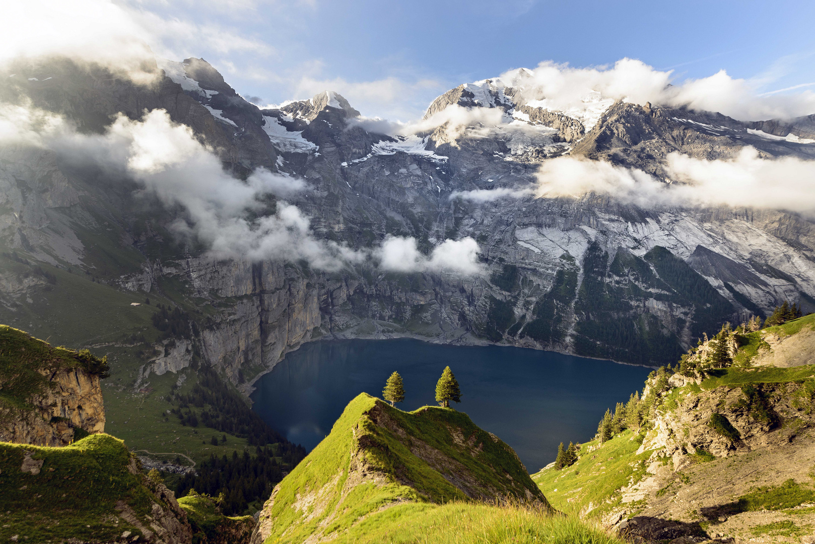 Oeschinensee Foto & Bild | fotos, landschaften, sommer Bilder auf ...