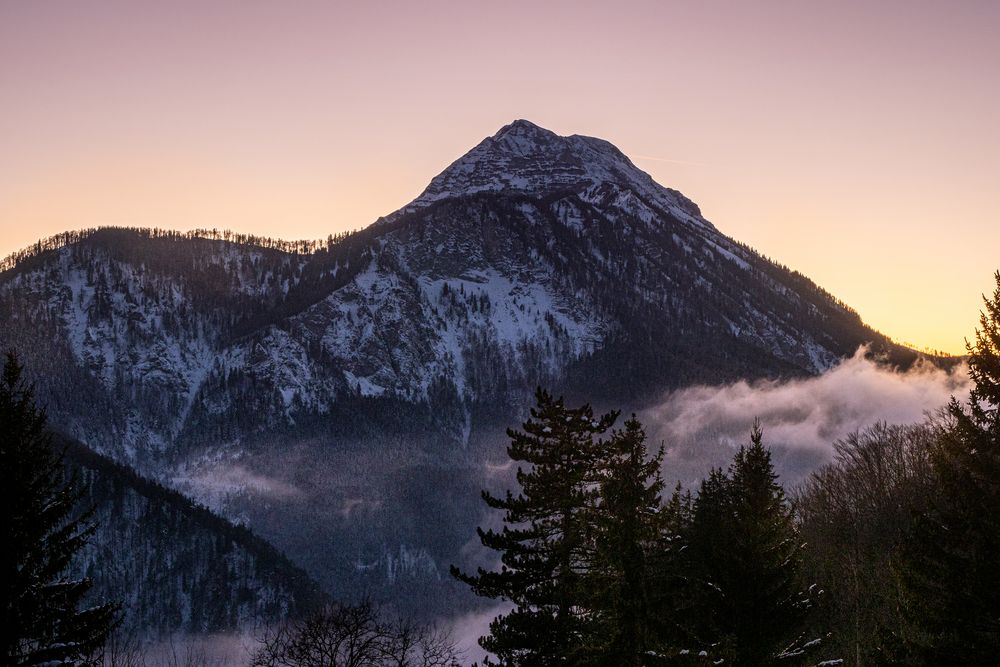 Ötscher am Abend Foto & Bild | natur Bilder auf fotocommunity