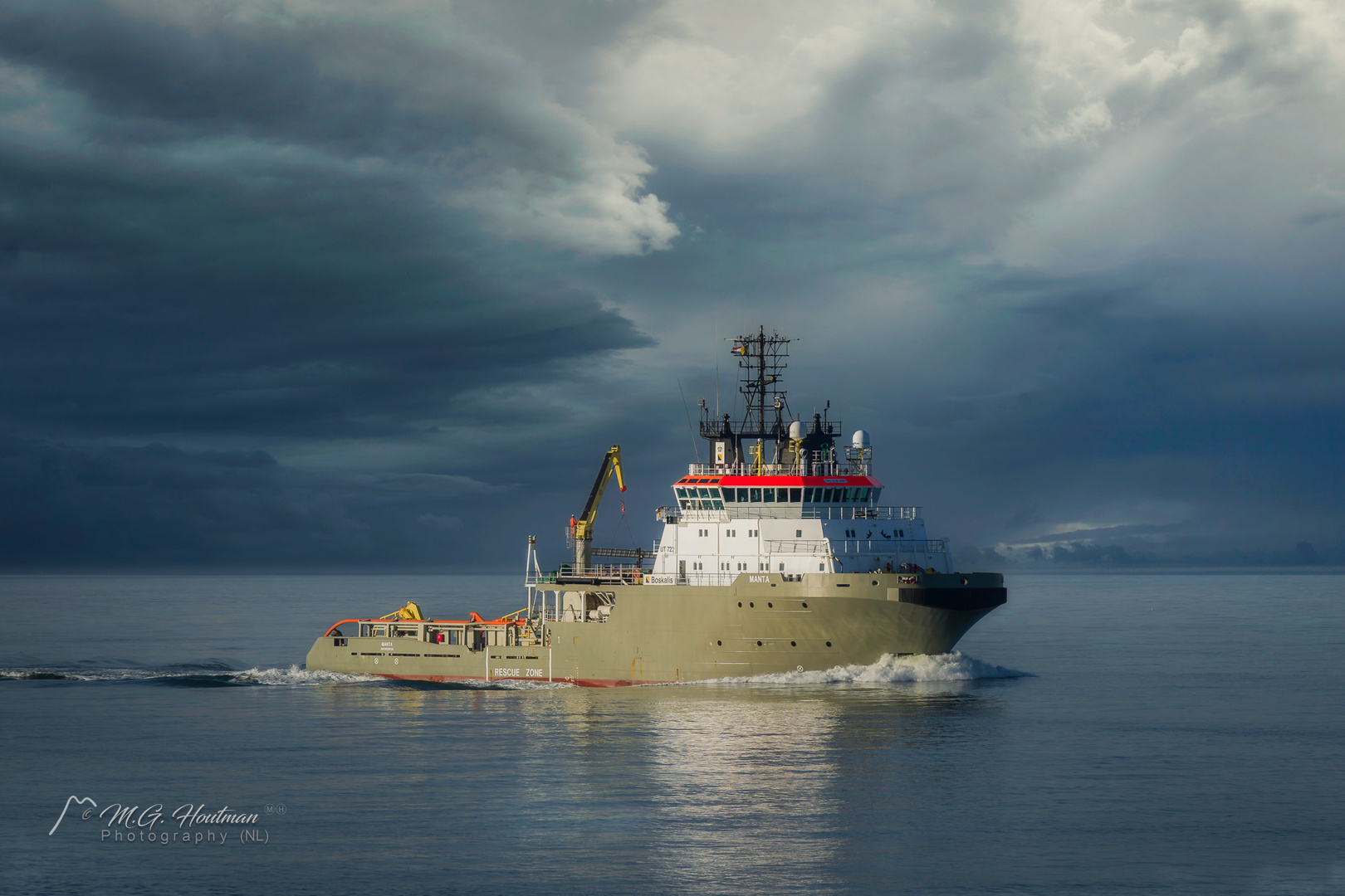Offshore Tug/Supply Ship Manta Foto & Bild | industry & technology ...