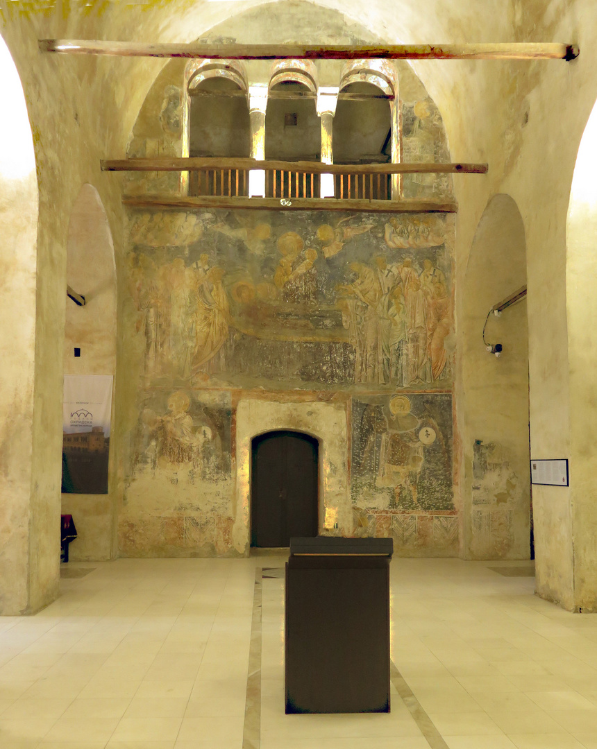 Ohrid Kirche mit wertvollen Fresken. Foto & Bild | architektur, europe, balkans Bilder auf ...