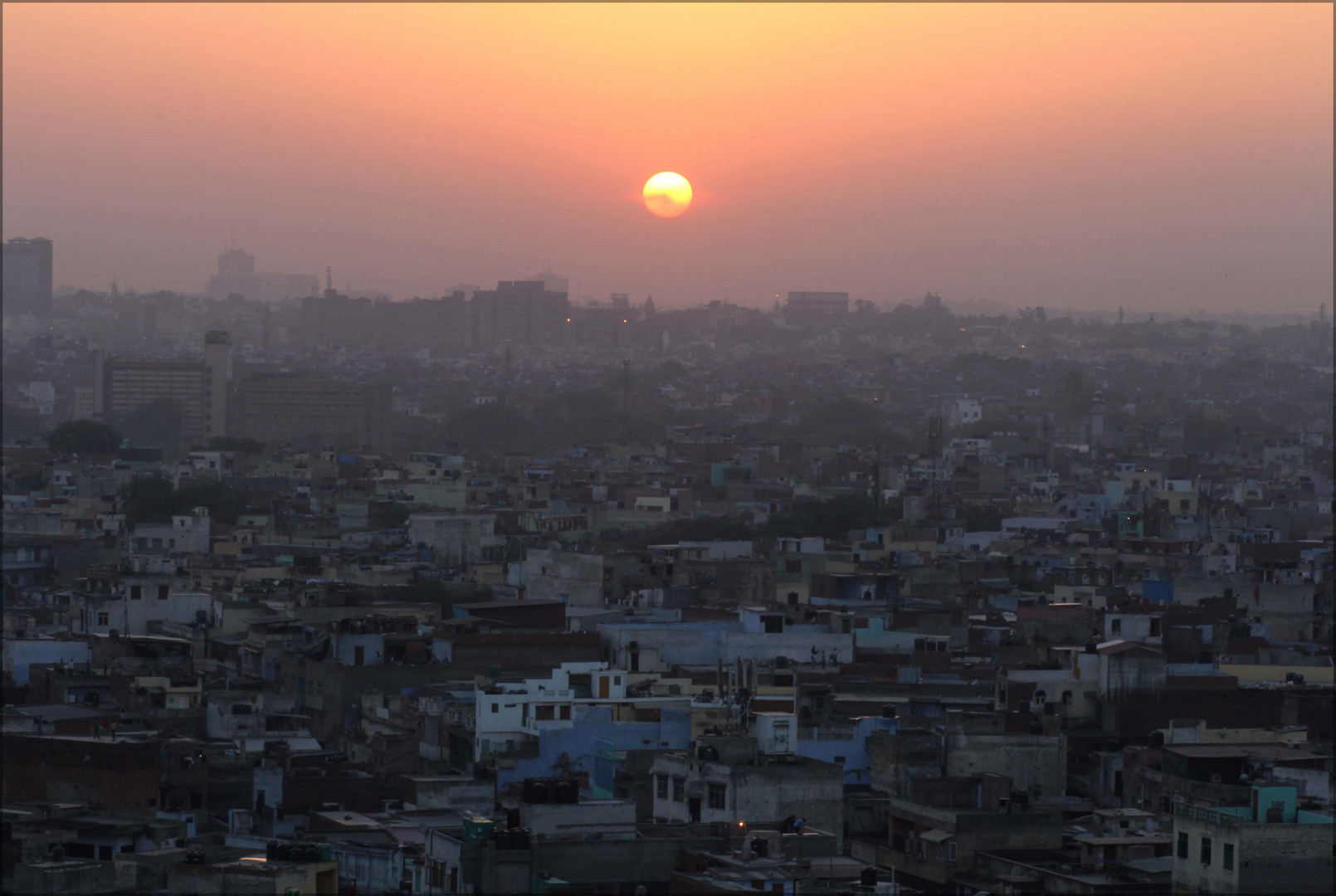 Old Delhi Skyline Foto & Bild | asia, india, south asia Bilder auf ...