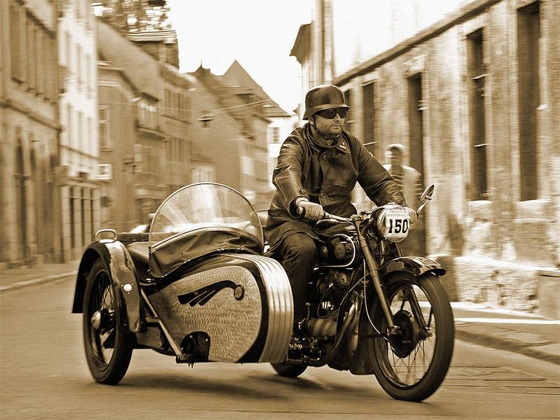 Oldschool Biker Foto & Bild | autos & zweiräder, oldtimer, oldtimer ...