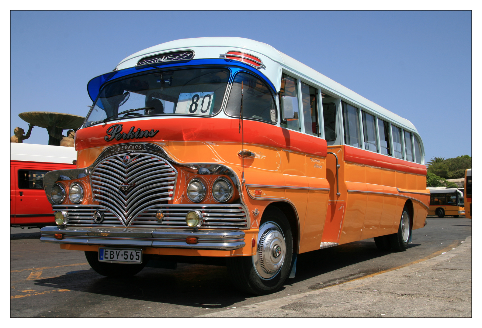 Oldtimer-Bus / Malta Foto & Bild | bus & nahverkehr, historischer ...